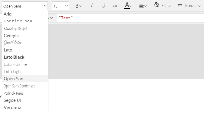 Using custom fonts in Power Apps - PowerNimbus